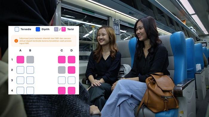 Tips Mudik Lebaran 2025: Begini Cara Pilih Kursi Kereta agar Bisa Duduk dengan Sesama Wanita ...